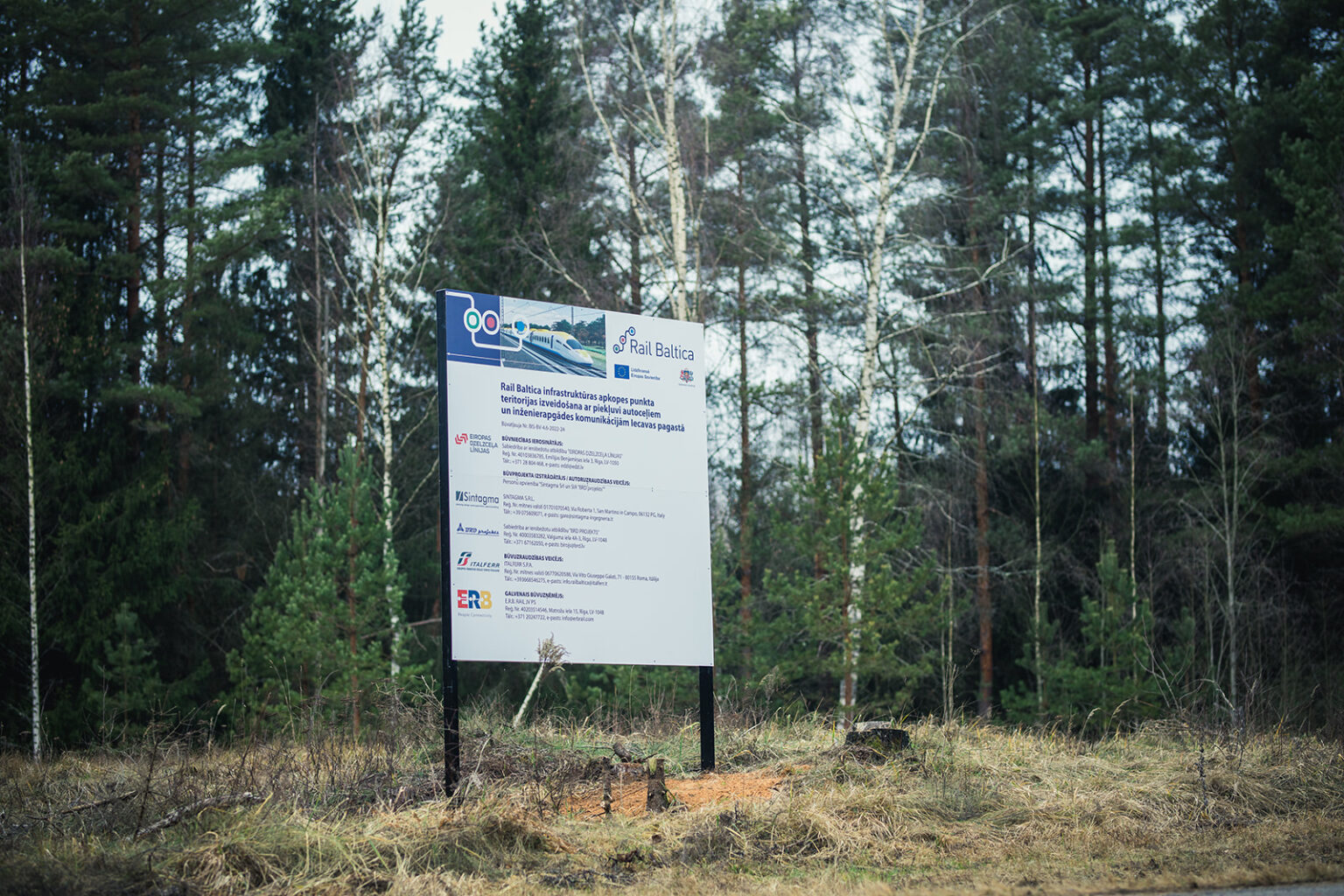 Rail Baltica mainline construction gains momentum – major site ...